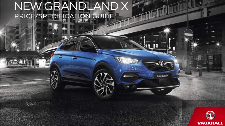 Grandland | Historic Models Brochures | Vauxhall