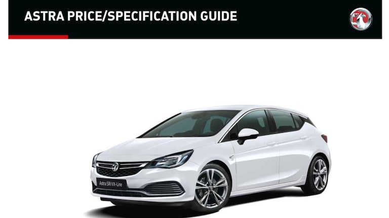Astra | Historic Models Brochures | Vauxhall