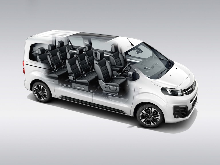 Vauxhall Vivaro Life Electric | 6 or 9 Seater Car | Vauxhall