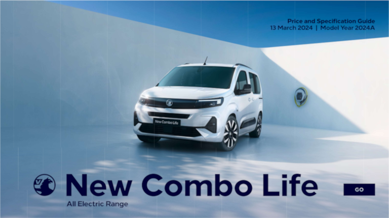 Combo Life | Historic Models Brochures | Vauxhall