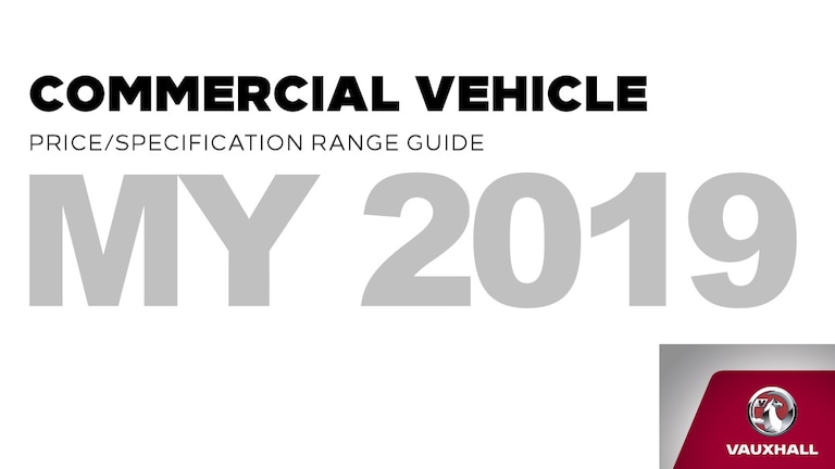 Vauxhall Commercial Vehicles | Price List | Vauxhall