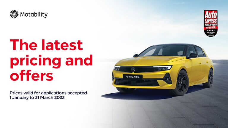 Motability Offers & Prices | Vauxhall